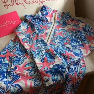 Lilly Pulitzer | Tops | Lilly Pulitzer She She Shell Popover | Poshmark